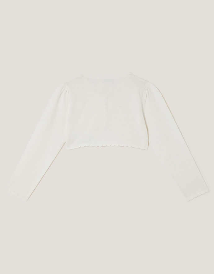 Ivy Floral Appliqué Cardigan Ivory | Girls' Cardigans | Monsoon US.
