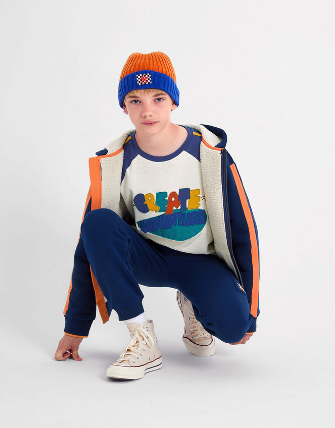 Create Adventure Stripe T-Shirt Ivory