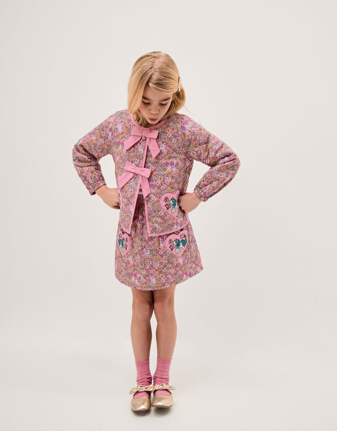 Monsoon x My Little Pony Floral Quilted Skirt Multi