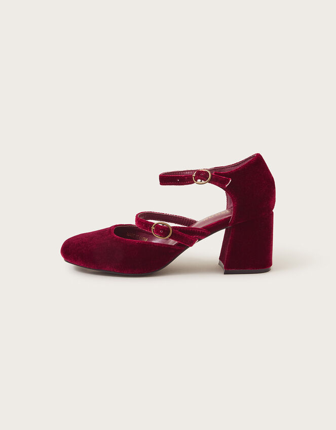 Mary Jane Shoes Red