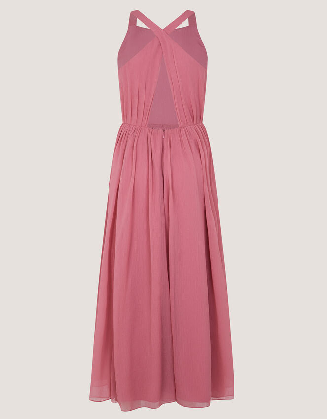 Ellay Cross Back Chiffon Prom Dress Pink | Prom Dresses & Shoes ...
