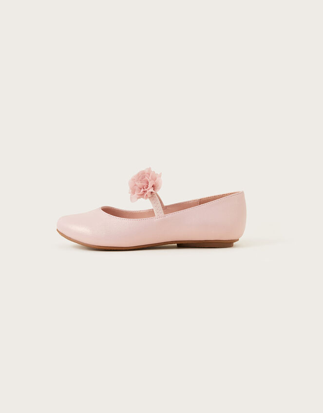 Corsage Strap Ballet Flats Pink | Girls' Flat Shoes | Monsoon US.