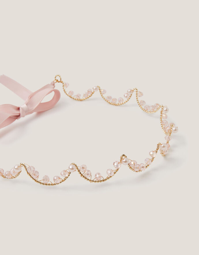 Bead Embellished Wire Crown | Accessories | Monsoon US.