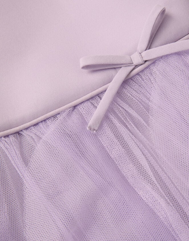 Scarla Ruffle Pleated Party Dress Purple | Girls' Dresses | Monsoon Global.