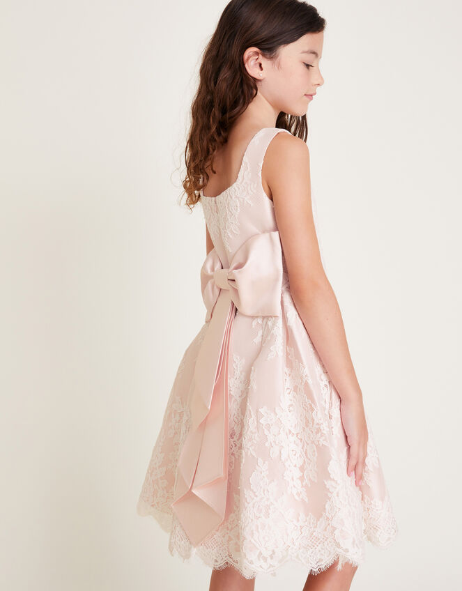 Valeria Lace Dress Pink | Girls' Dresses | Monsoon Global.