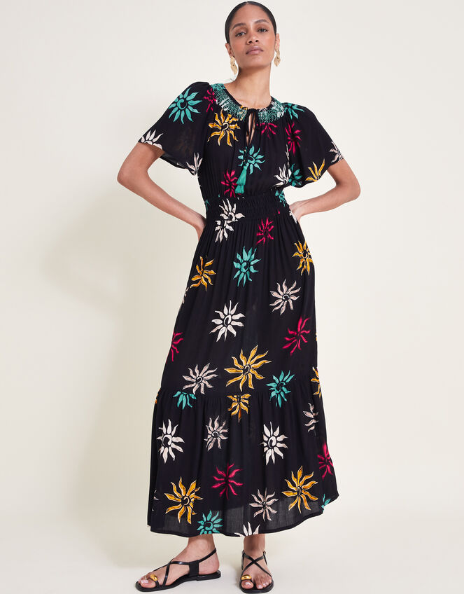 Summer Sun Dress Black | Day Dresses | Monsoon Global.