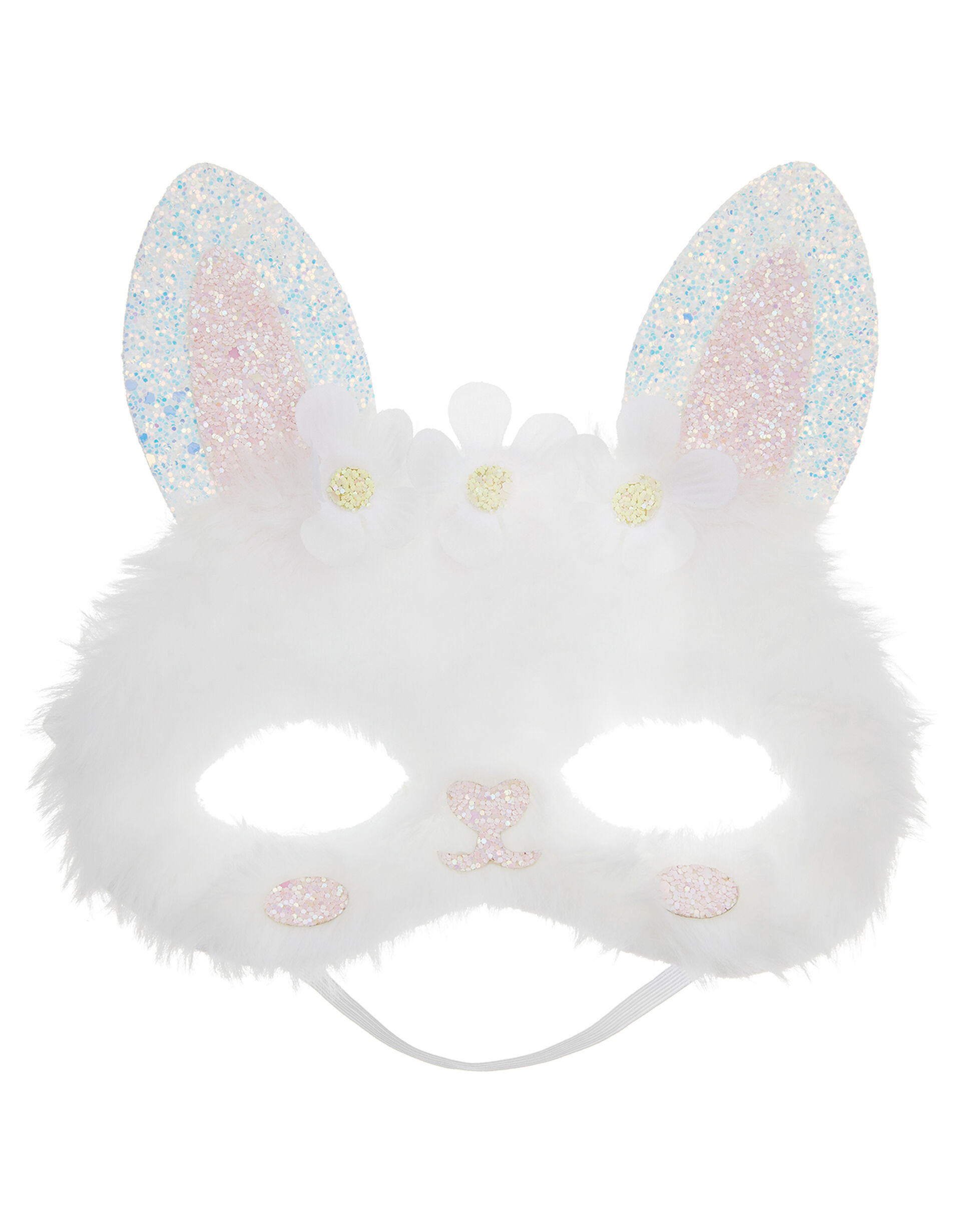 Sequin and Daisy Bunny Mask