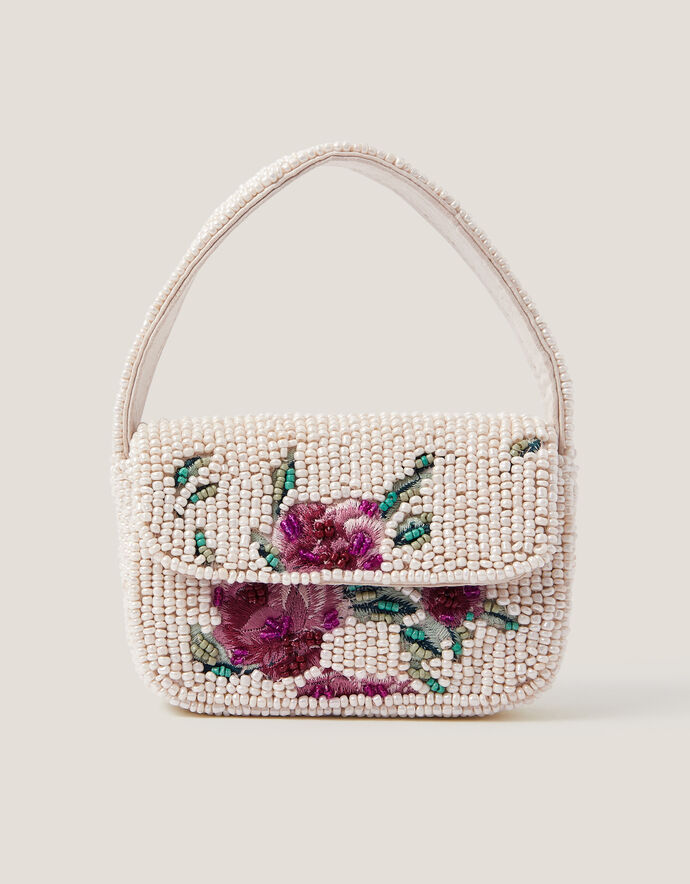 Mini Flower Beaded Bag | Accessories | Monsoon ROI.
