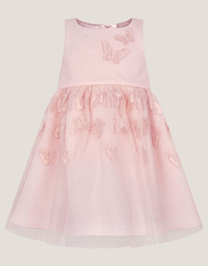 Baby Mapel Butterfly Tulle Dress Pink | Baby Girl Dresses | Monsoon Global.