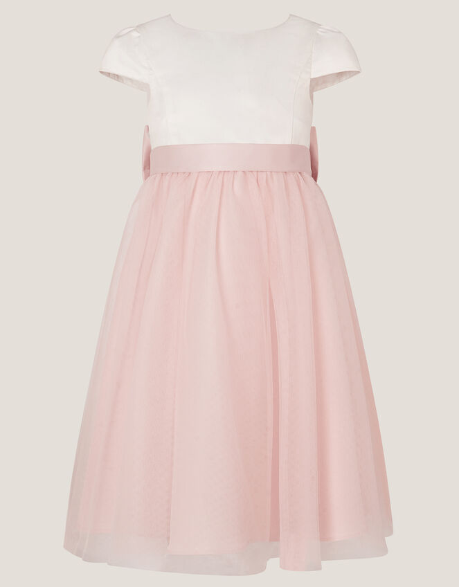 Satin Bridesmaid Dress Pink | Girls' Dresses | Monsoon US.