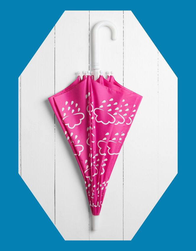 Grass and Air Colour-Revealing Umbrella Pink