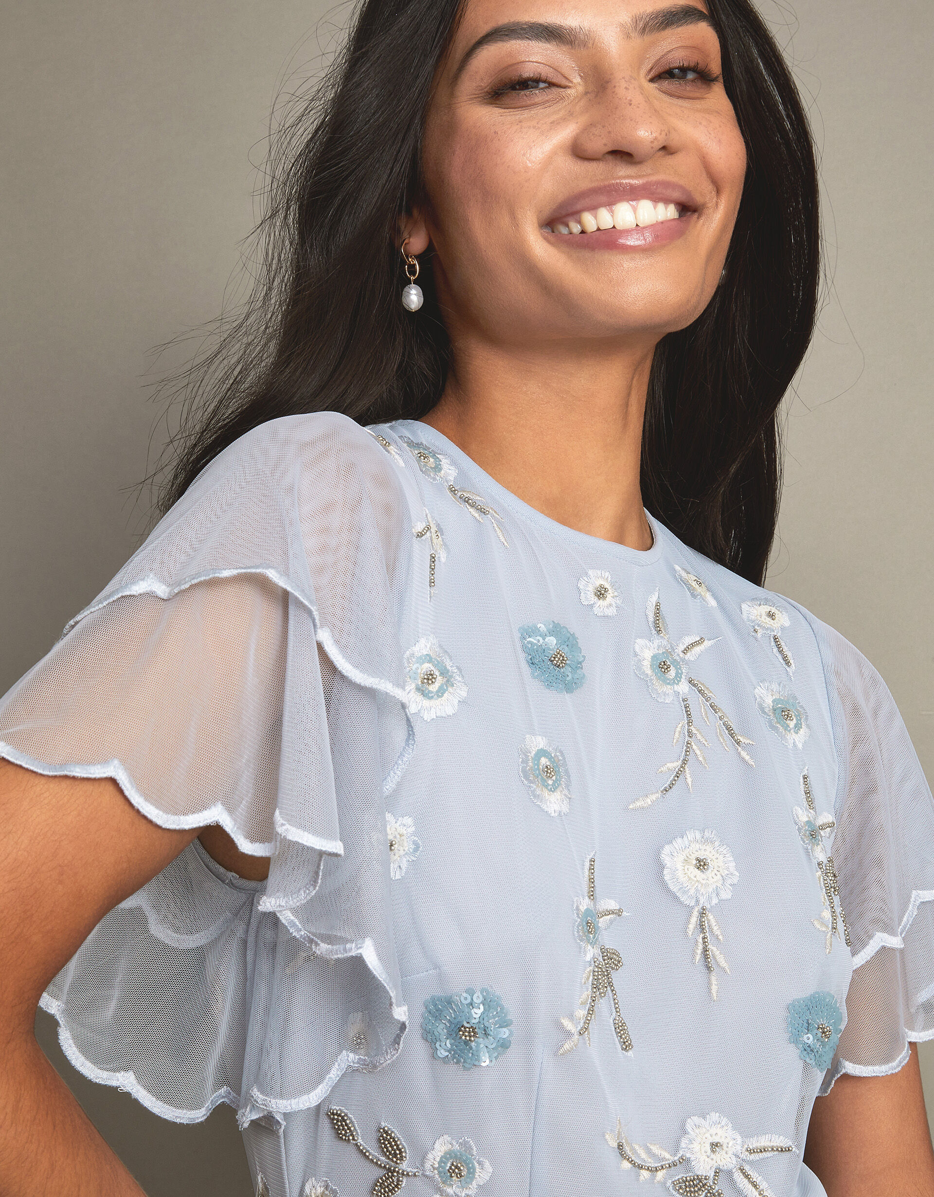 Catherine Embellished Maxi Dress | Evening Dresses | Monsoon US.