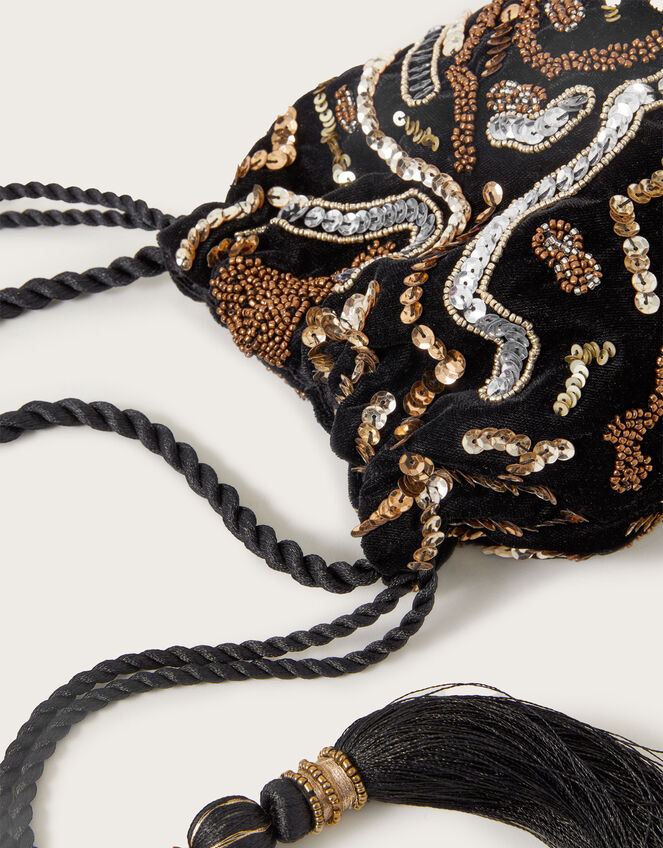 Animal Embellished Pouch