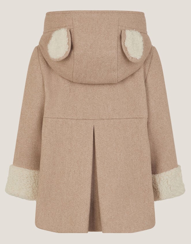 Baby Bunny Hooded Coat Camel | Children's Outerwear | Monsoon ROI.