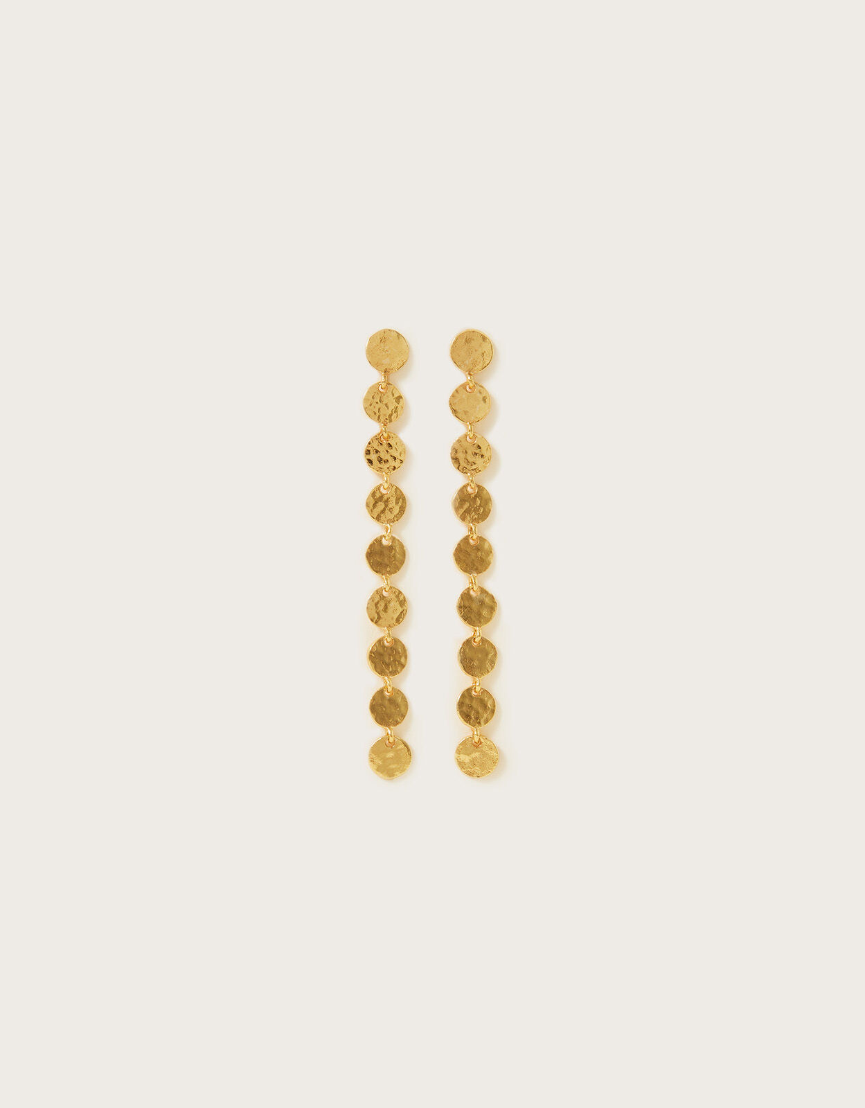 Coin drop earrings store