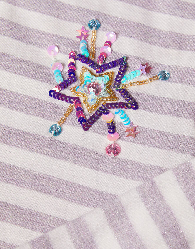 Starburst Scene 2-in-1 Disco Dress Purple