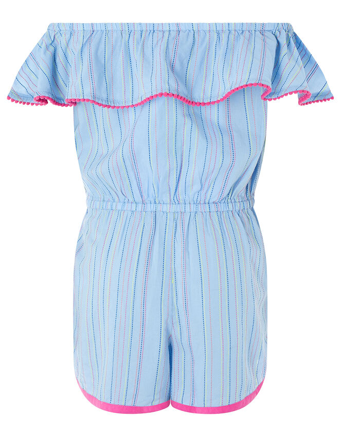 Bella Stripe Chambray Playsuit Blue | Girls' Beach & Swimwear | Monsoon ...