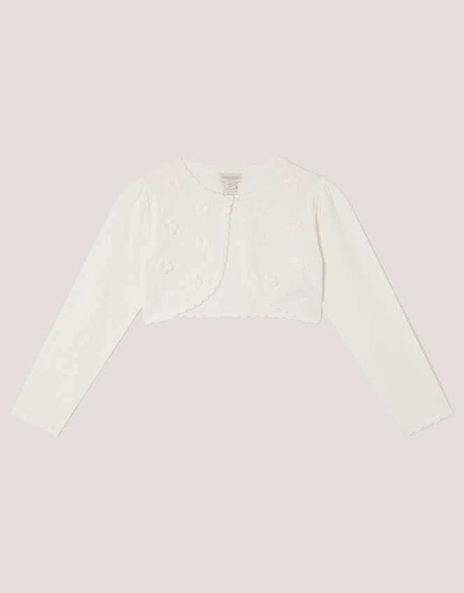 Ivy Floral Appliqué Cardigan Ivory | Girls' Cardigans | Monsoon US.