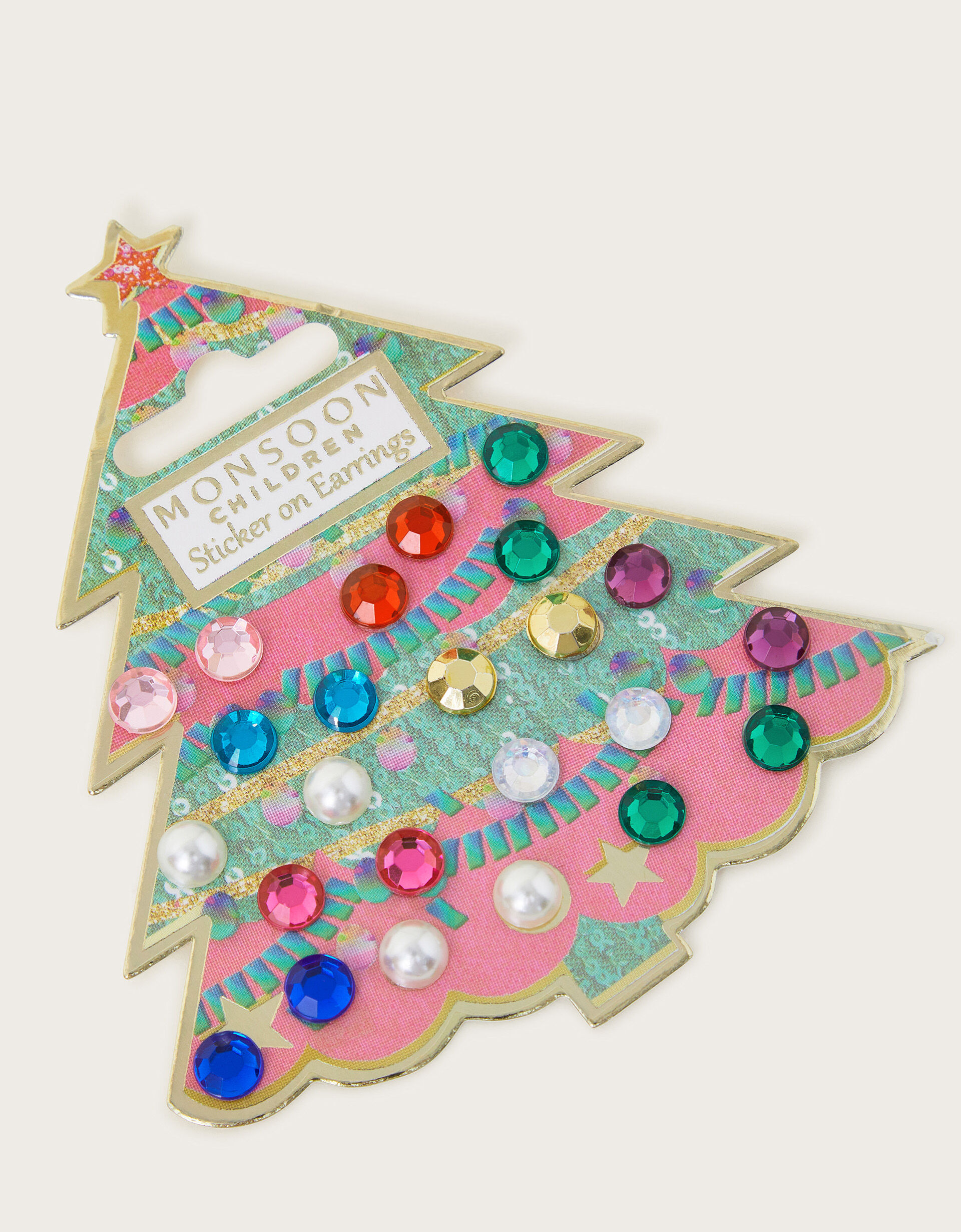 Christmas Stick On Earrings