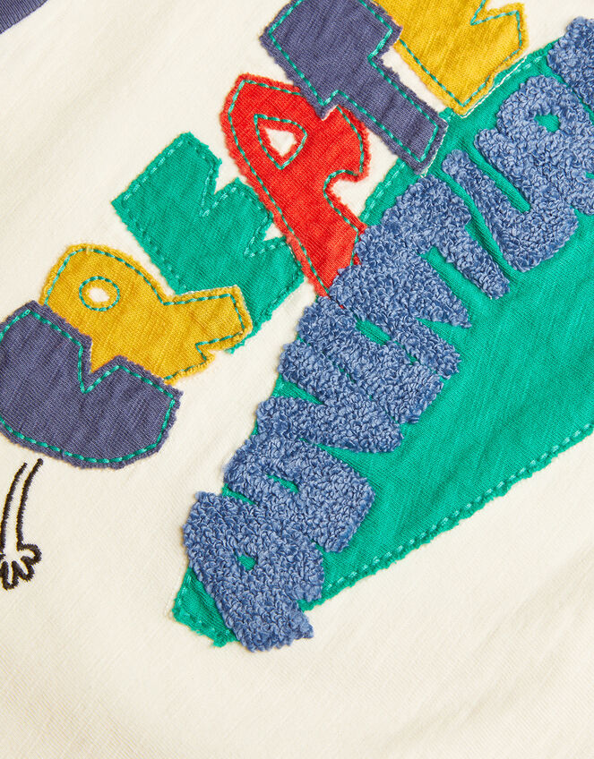 Create Adventure Stripe T-Shirt Ivory