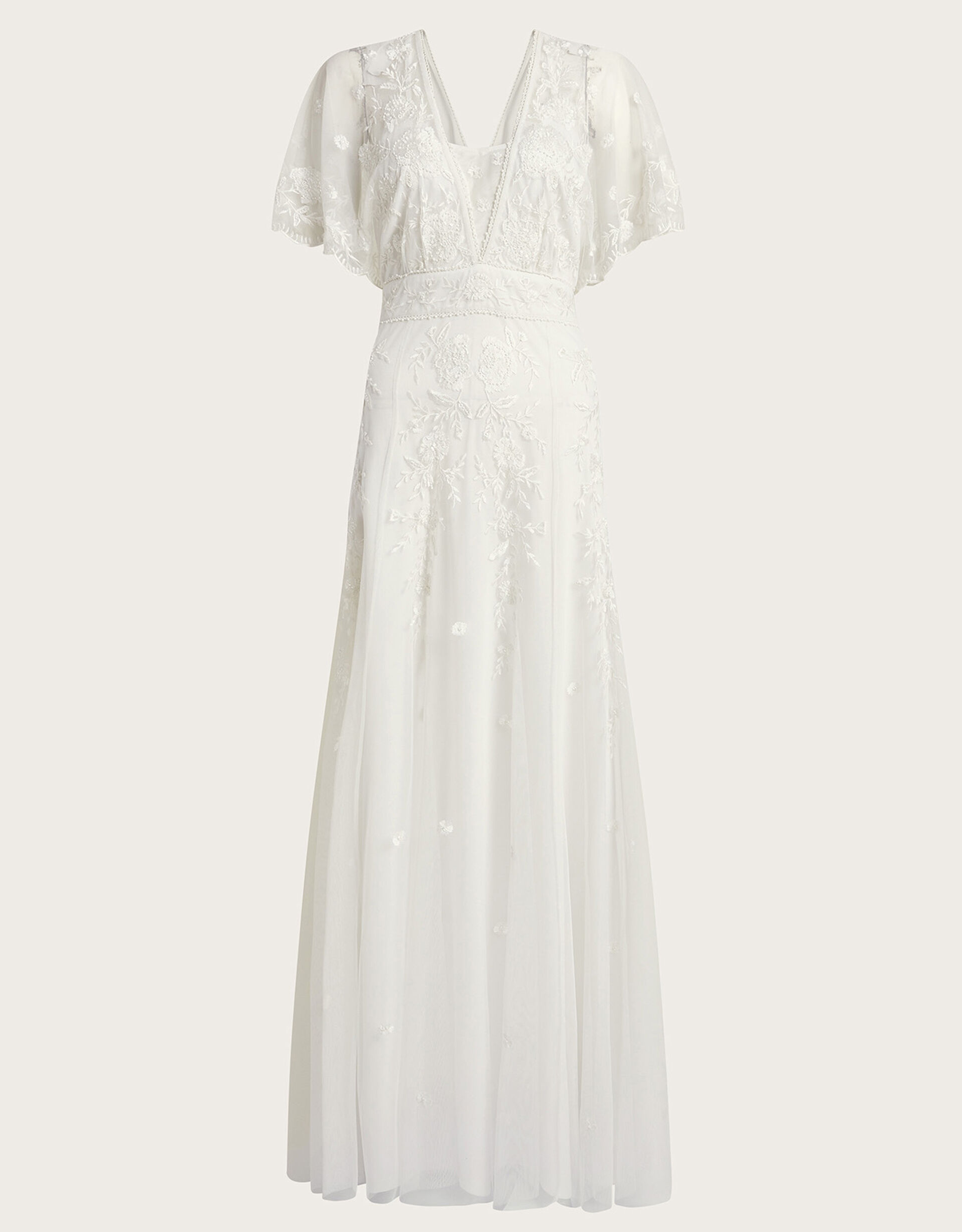 Maggie Embroidered Bridal Dress Ivory | Wedding Dresses | Monsoon US.
