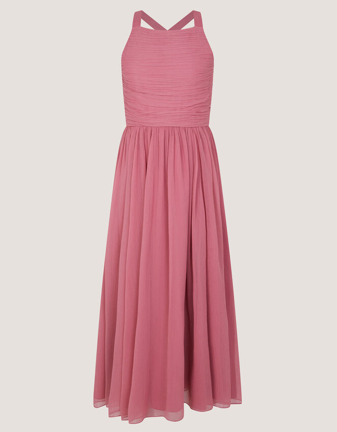 Ellay Cross Back Chiffon Prom Dress Pink | Prom Dresses & Shoes ...