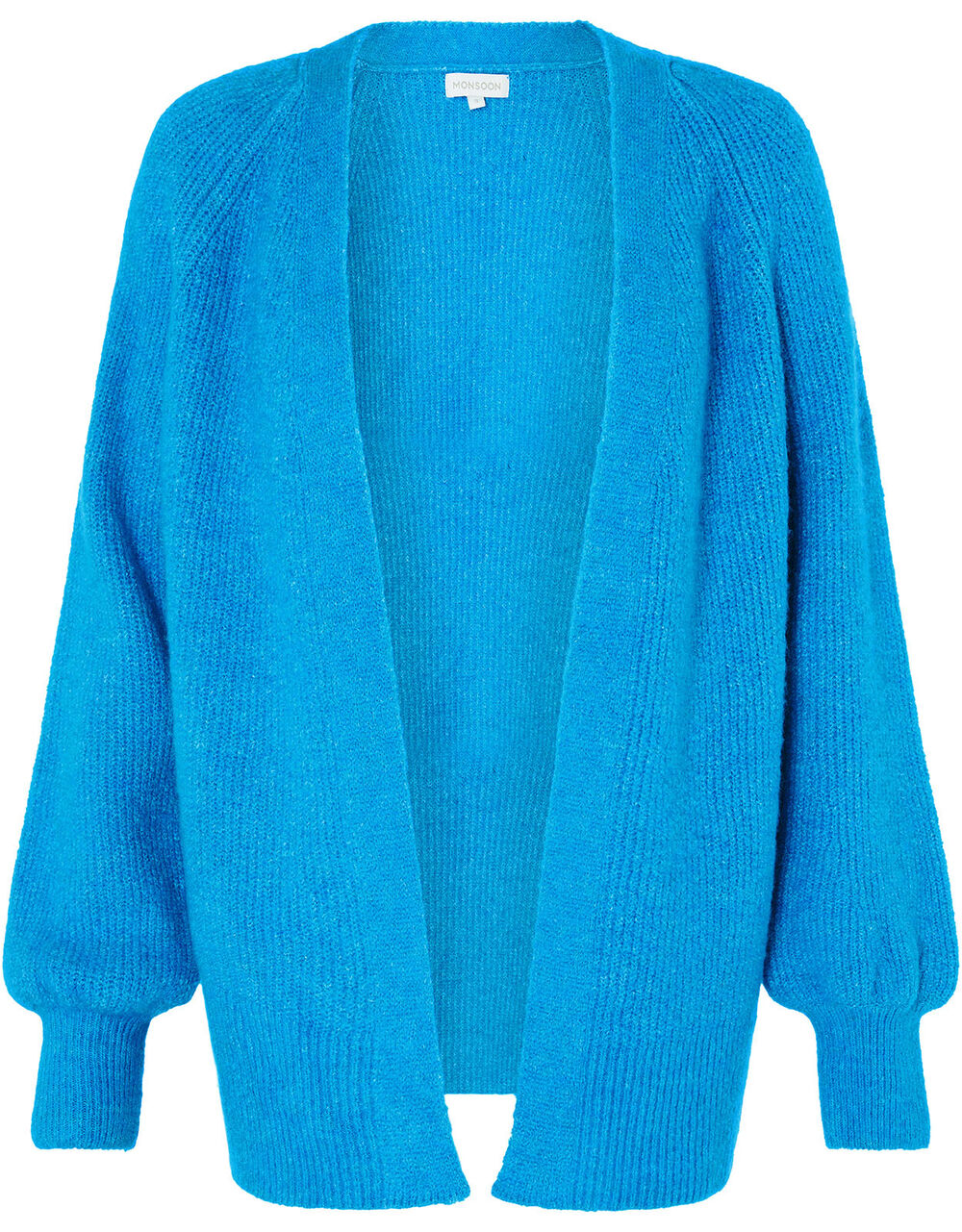 Cosy Knit Cardigan in Wool Blend Blue | Cardigans | Monsoon Global.