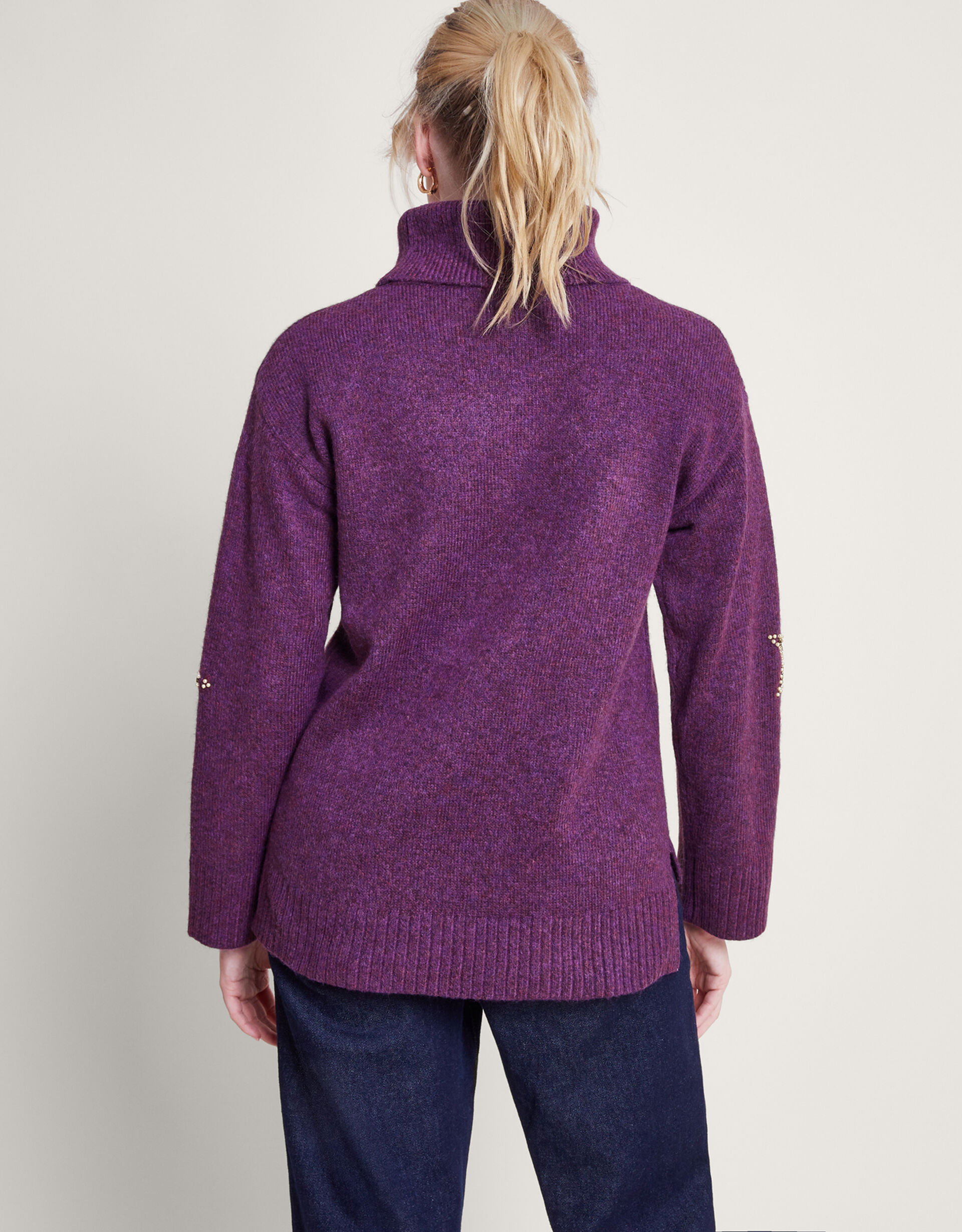 Sophia Star Jumper Purple