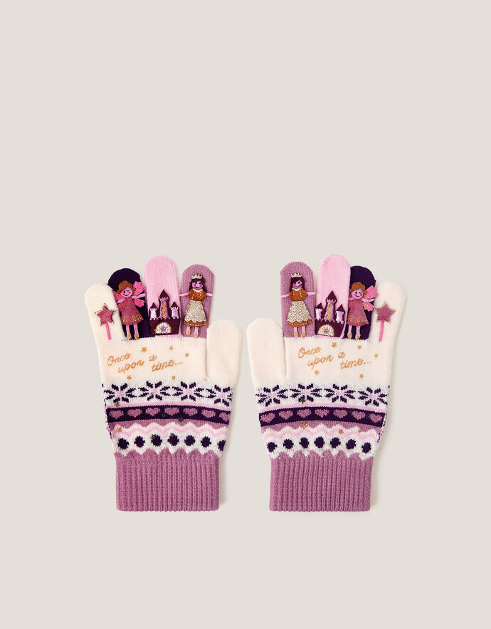 Princess Novelty Gloves Pink | Accessories | Monsoon Global.