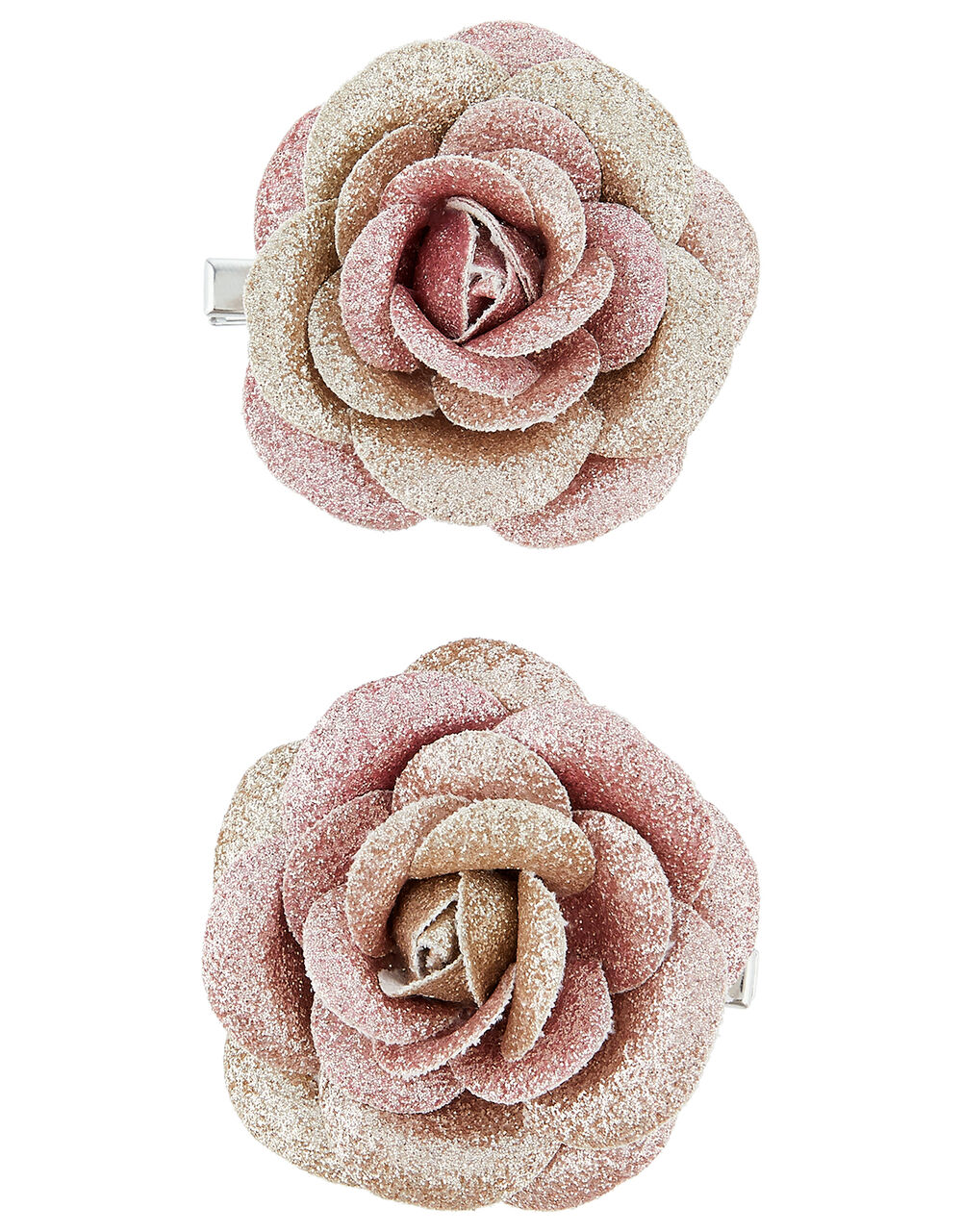 Glitter Ombre Rose Hair Clips Multi | Girls' Hair Accessories | Monsoon ...