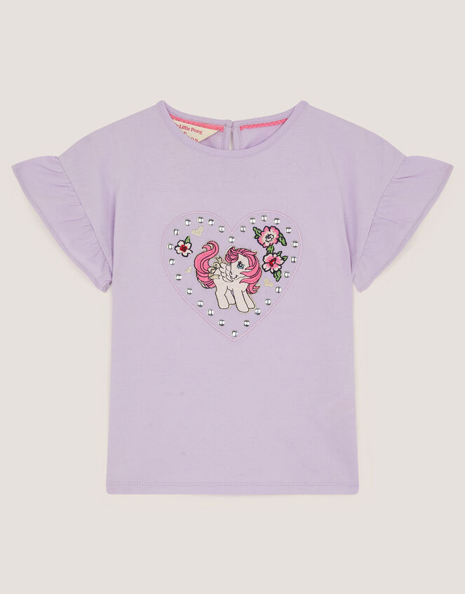 Monsoon x My Little Pony Embroidered T-Shirt Purple | Girls' Tops & T ...