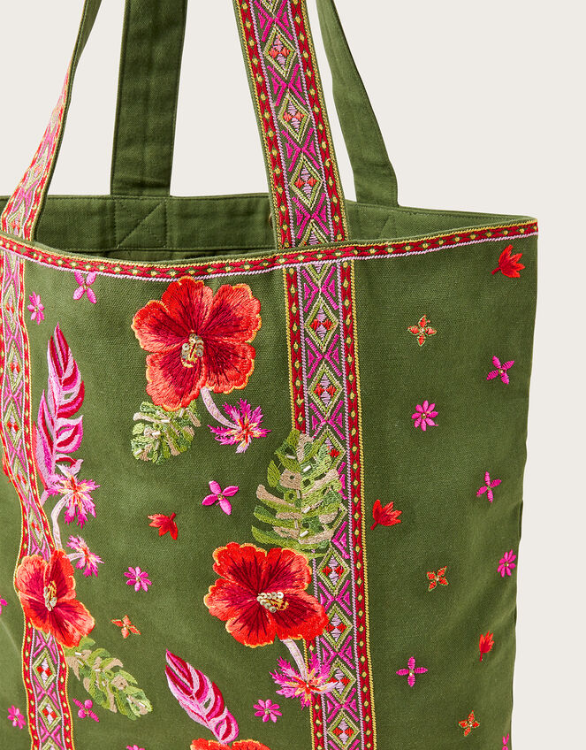 Floral Embroidered Tote Bag | Accessories | Monsoon Global.